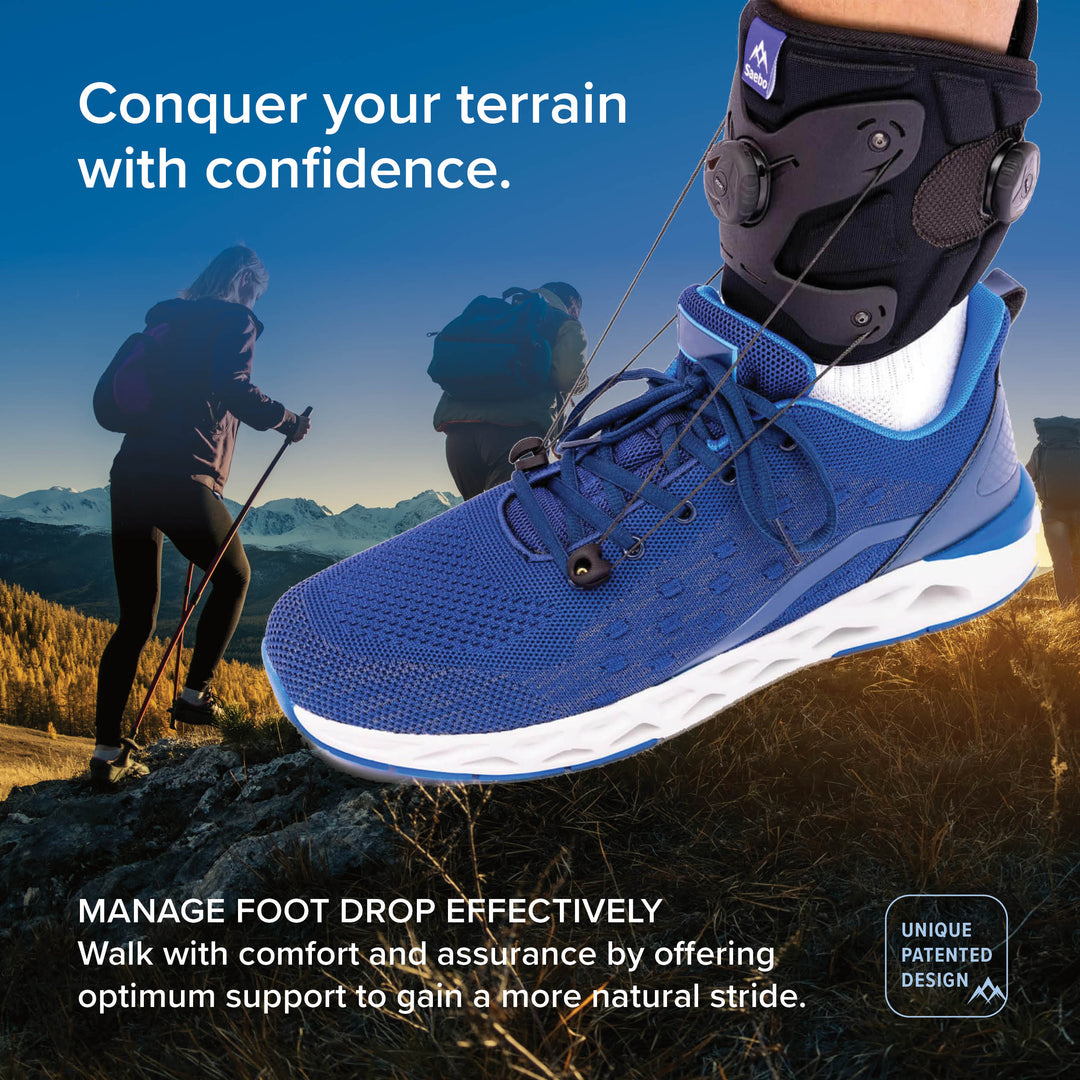 SaeboStep Foot Drop Brace | Best Soft AFO - Stroke