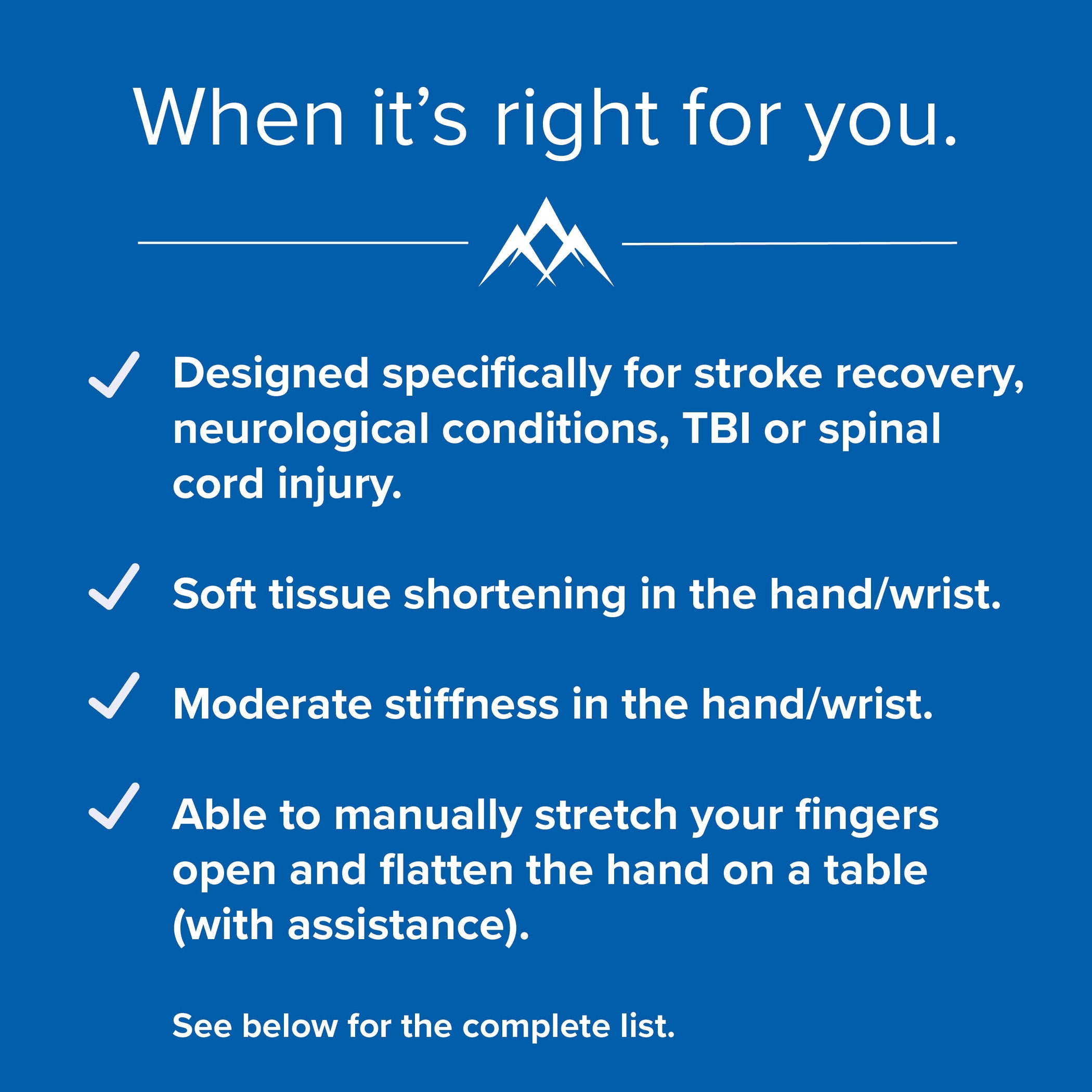 SaeboStretch | Dynamic Resting Hand Splint for Stroke Recovery