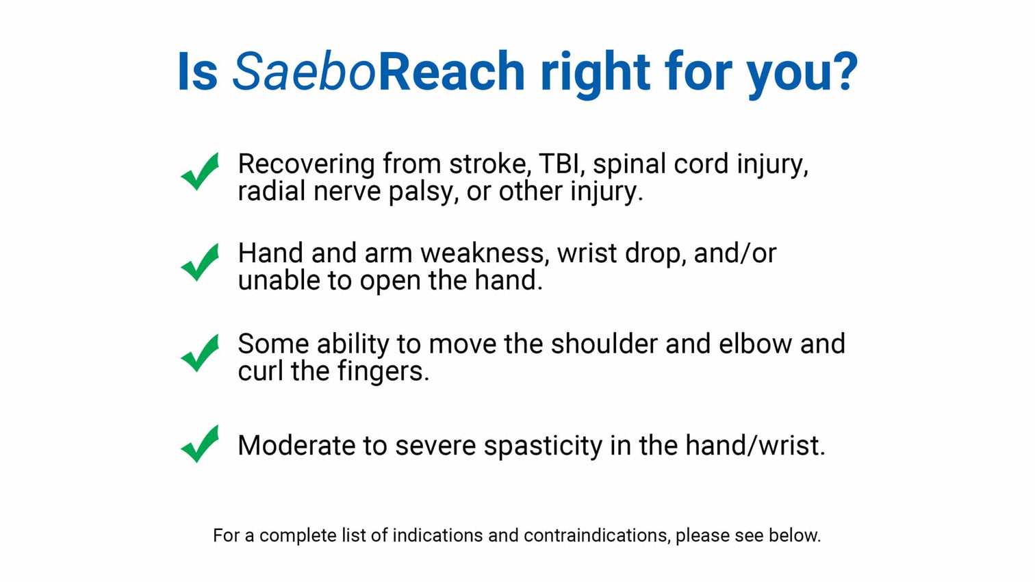 Dynamic Custom Elbow, Wrist, Hand & Finger Orthosis | Stroke Rehab – Saebo
