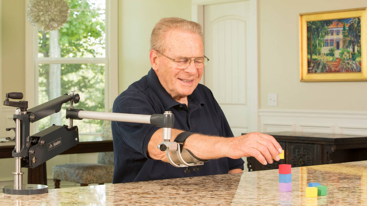 SaeboMAS mini | Mobile Arm Support & Shoulder Therapy Device