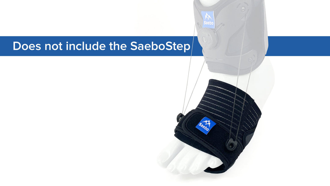 Walking with Foot Drop | SaeboStep Barefoot Accessory Strap